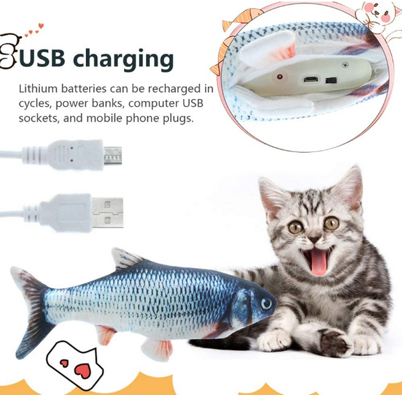 Dancing Fish Cat Kicker Toy Realistic Moves – Fnkstore