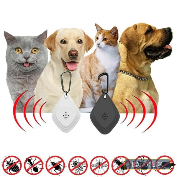 Ultrasonic Flea & Tick Repeller For Dogs & Cats – Fnkstore